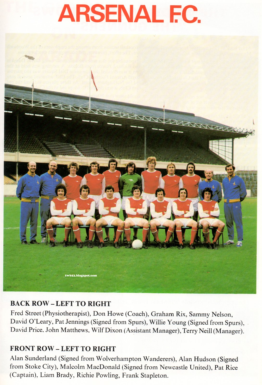 TWB22: FA Cup 1977 1978 Ipswich Town Arsenal