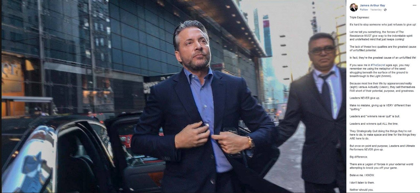 Whirled Musings: James Arthur Ray: Convicted killer wants to teach you ...