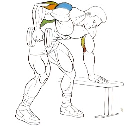 Patada trasera con mancuerna - MIGUELWORKFIT