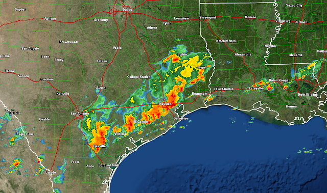 Another Round Of Flash Flooding Is Likely In Southeastern Texas Over ...