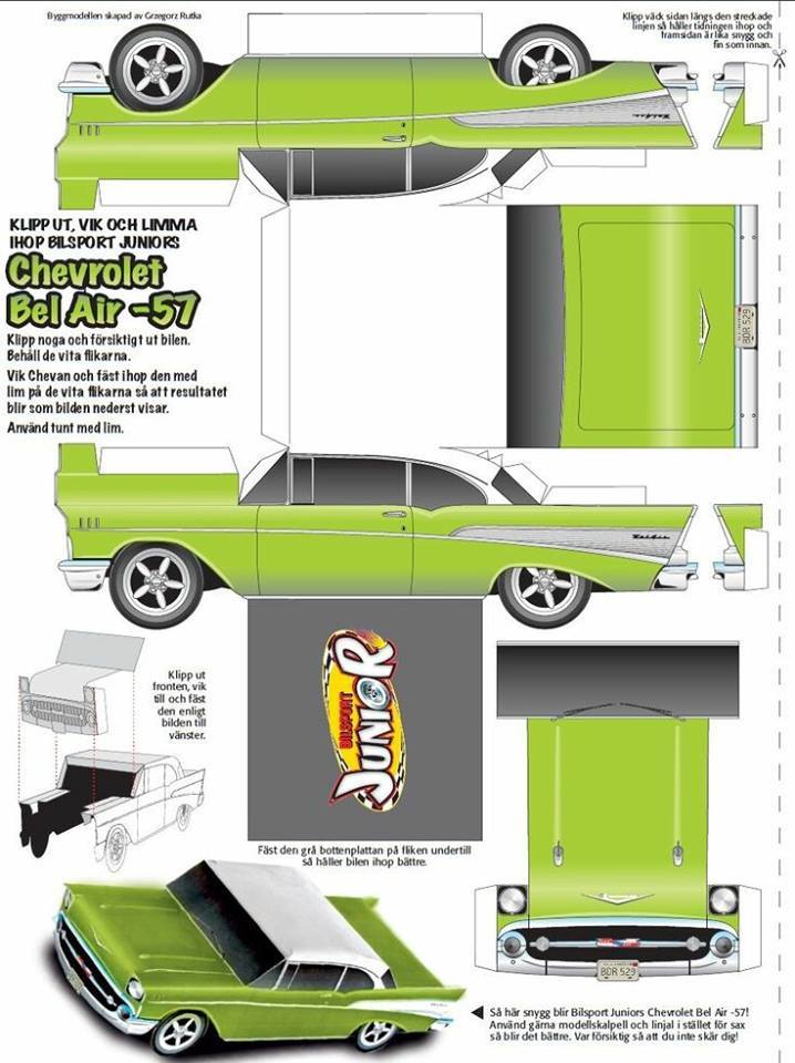 Kumpulan papercraft mobil - Desain Hidupmu