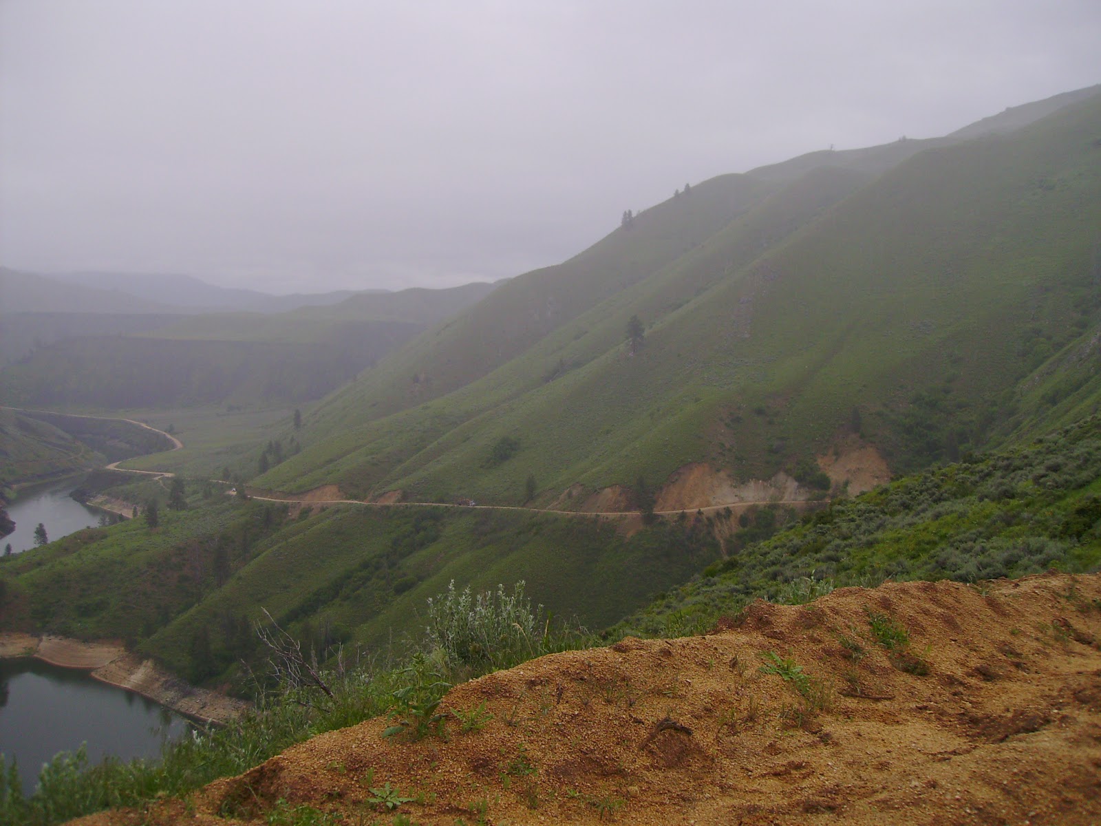 It's a genealogy thing.: Blacks Creek Road going into Smith Prairie, Idaho