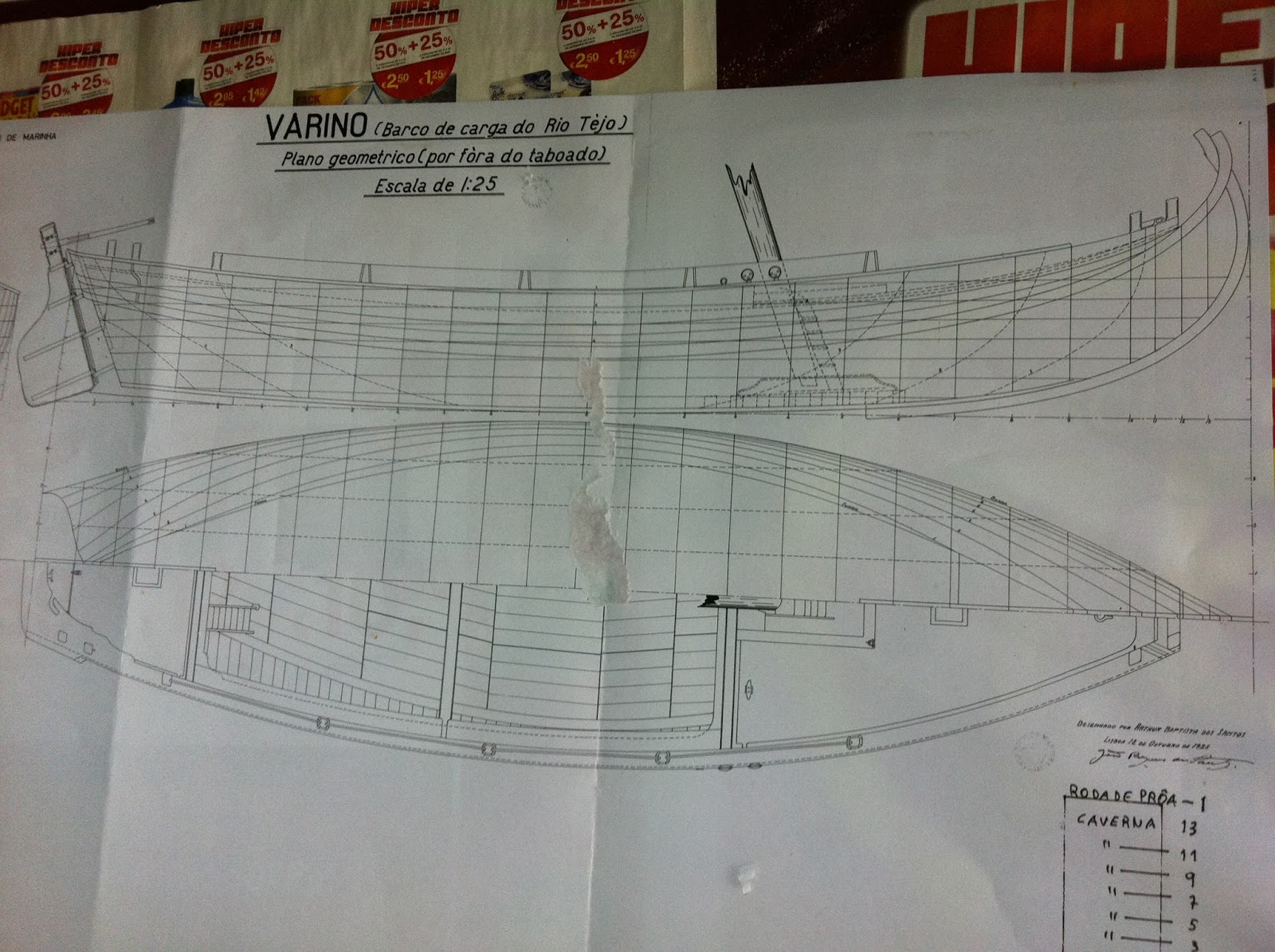 TTriganices : Barco do Tejo - Varino