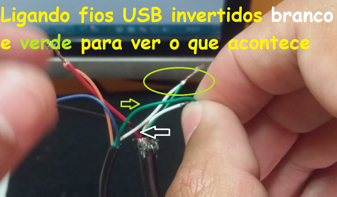 Como descobrir onde soldar os fios USB com e sem informação na placa ...
