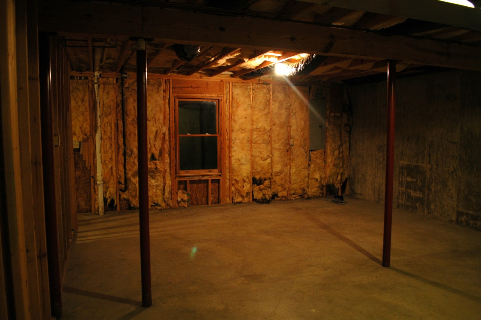 Beauty, Order and Grace: Dark Basement: Before and After