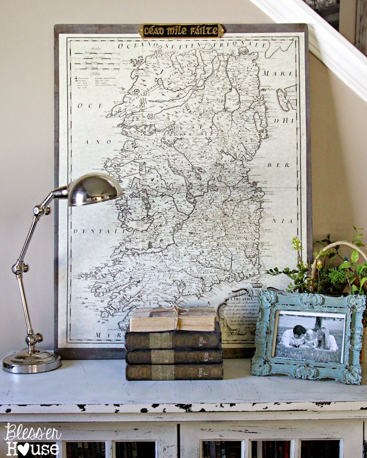 Home Decor 889: DIY Oversized Vintage Map