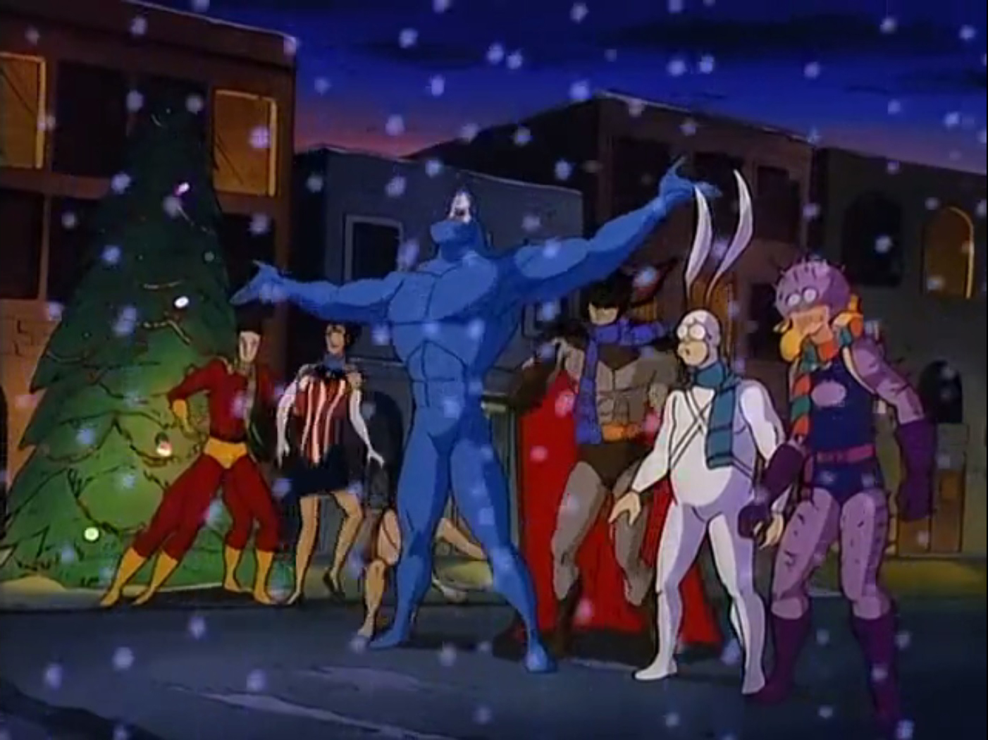 Holiday Film Reviews: The Tick: "The Tick Loves Santa!"