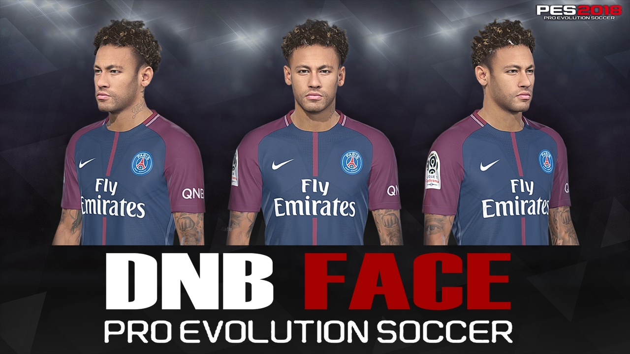 pes-modif: PES 2018 Neymar Face by DNB Face