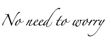 Simple Not Easy: No Need to Worry