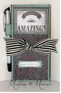 Inking from the Heart: MASCULINE Stationery Set--FREE Tutorial