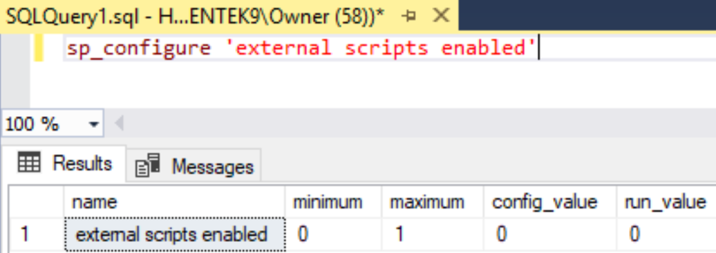 HodentekMSSS: Enabling Machine Learning in SQL Server - 2