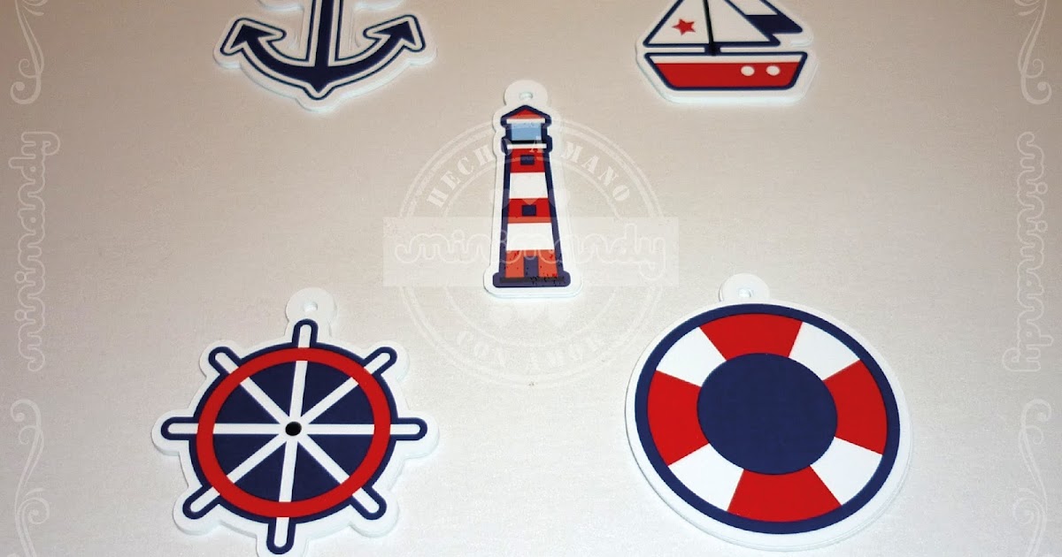 MinimandySign: Toppers. Náutico