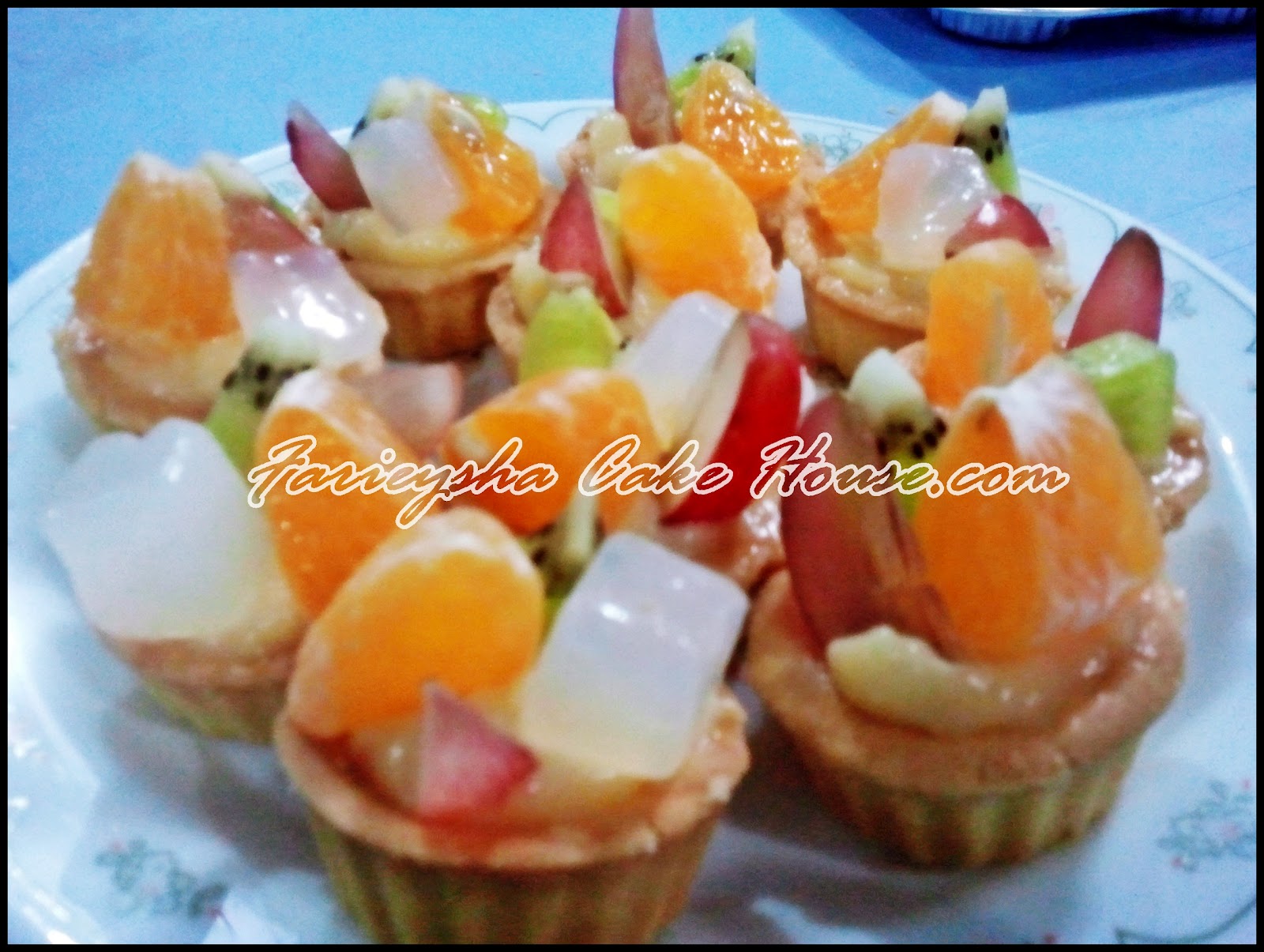 Farieysha Cake House.com: Tart Buah & Tart Cheese Blueberry
