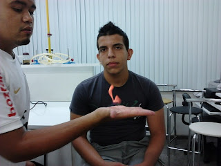 QUÍMICA É SHOW: Fogo Frio.