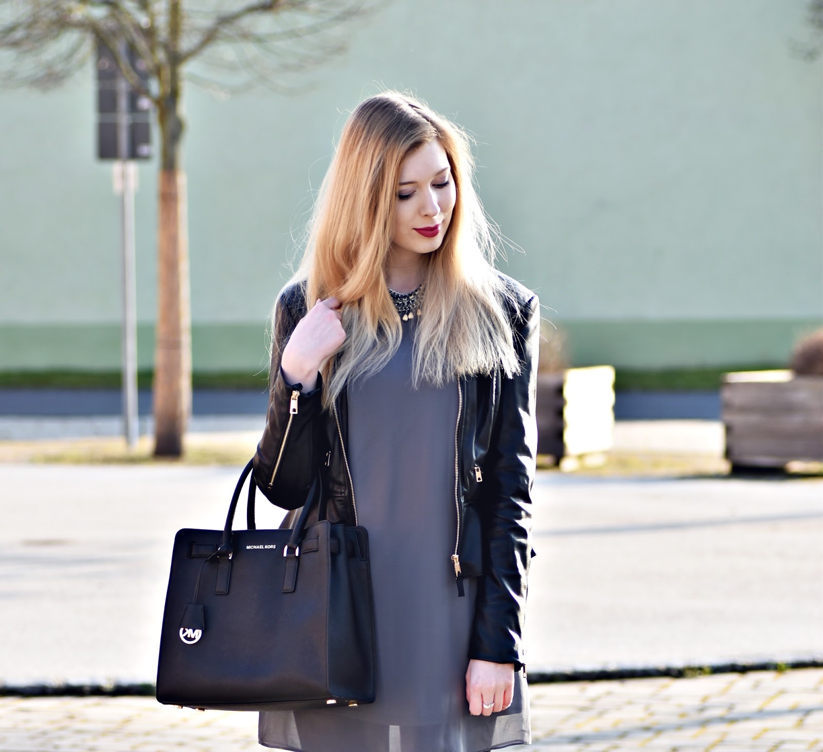 [OOTD] Grey Autumn Dress - SellysSecrets - Modeblog, Travelblog ...