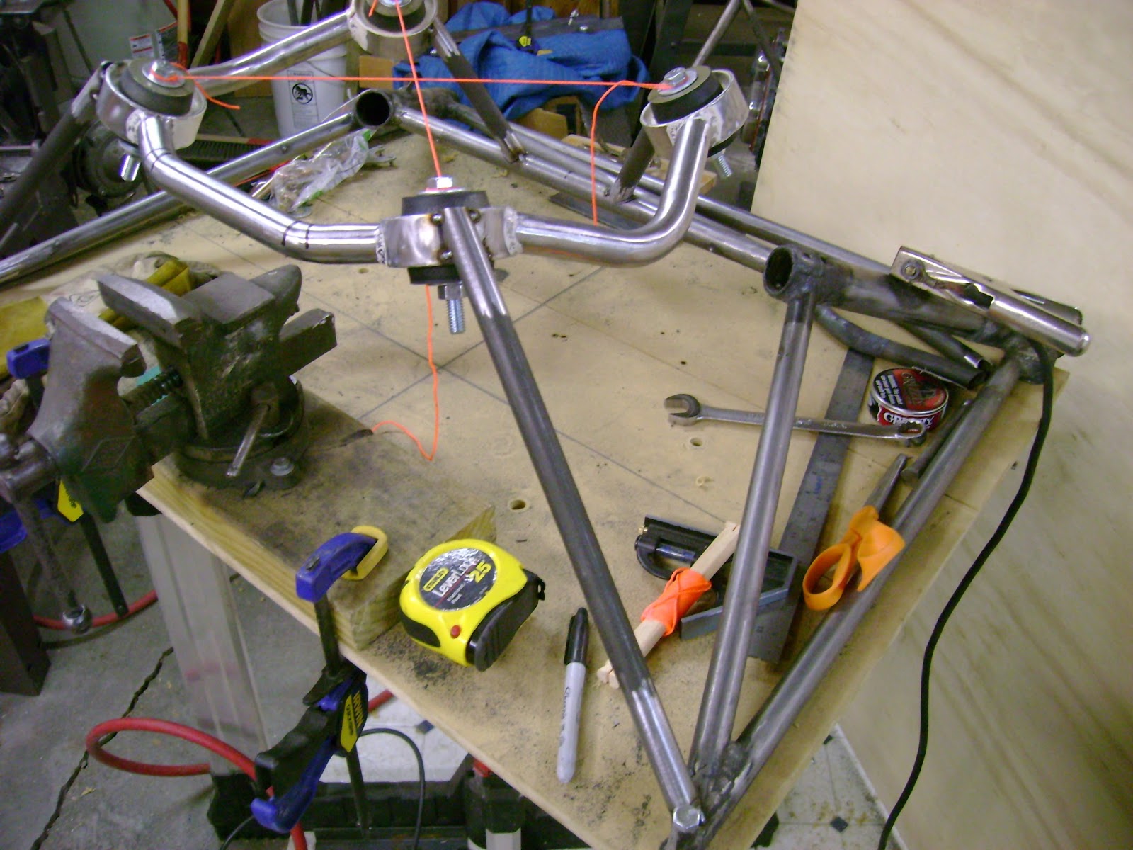 Tailwind Build in Minnesota: Engine mount for dynafocal engine.