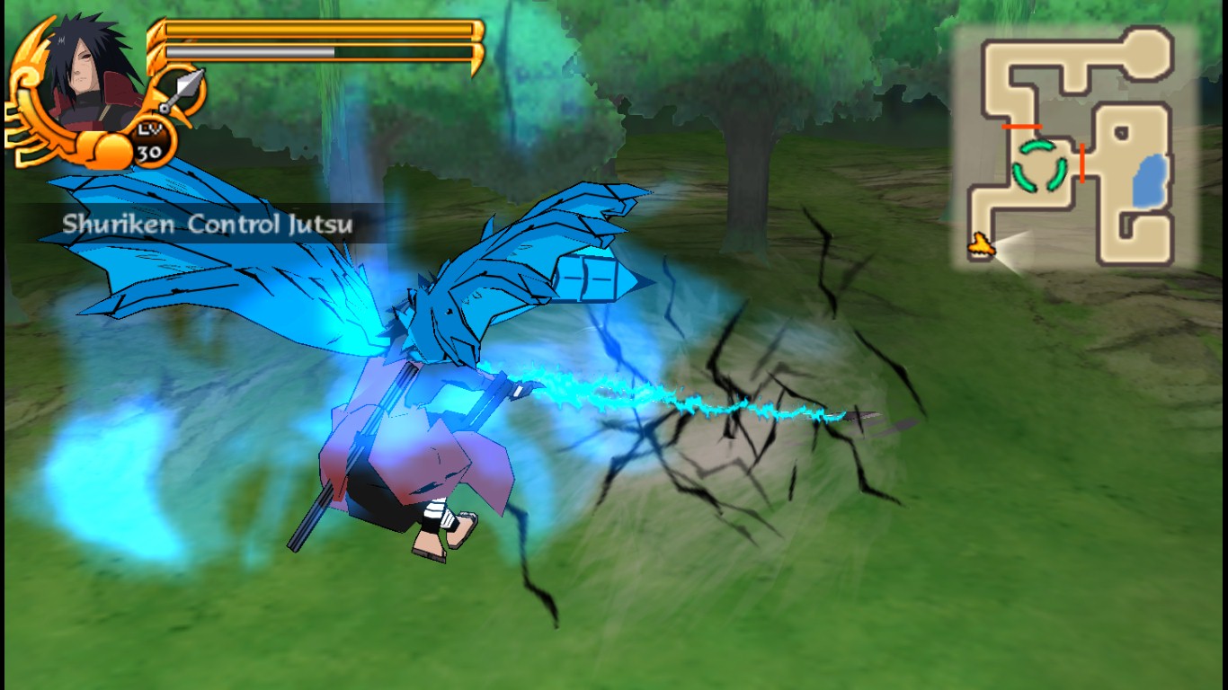 Download Mod Texture Sasuke Curse Mark [Madara With Susano'o Wing ...