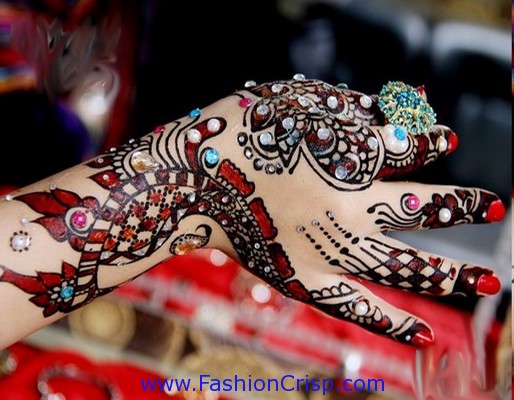 Stones Mehndi Designs,