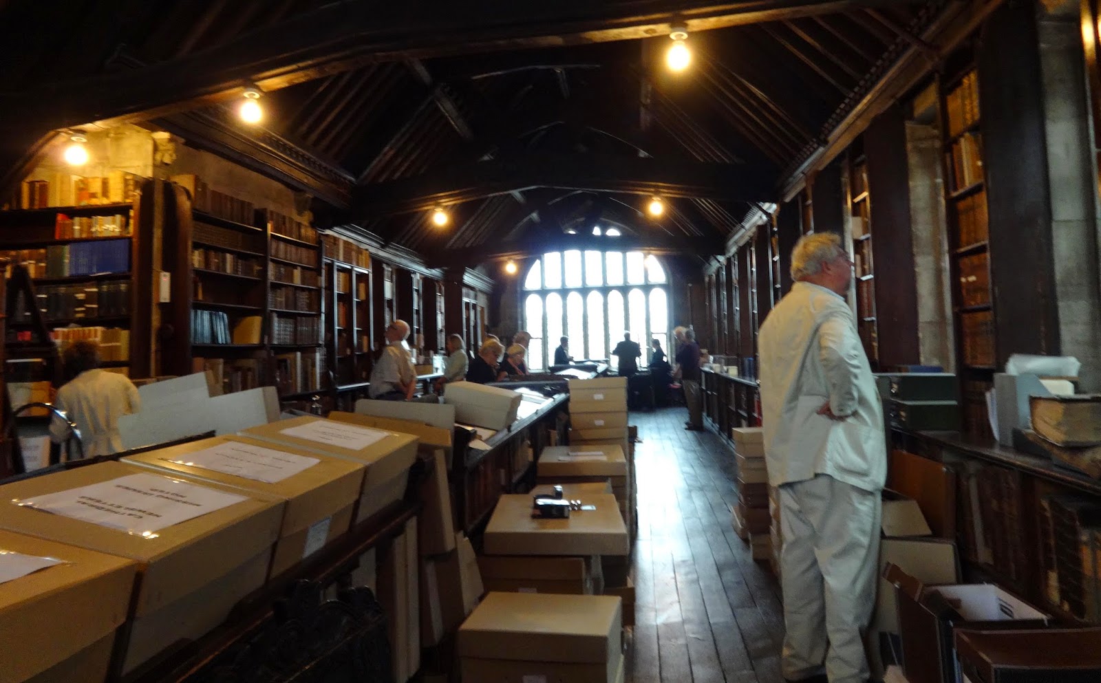Purple Donsu: The Library of Gloucester Cathedral