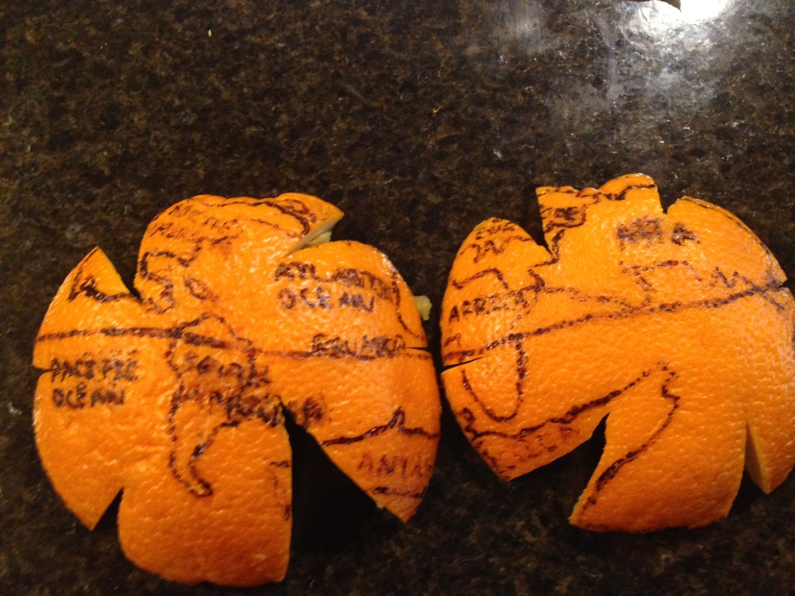 HIVE5G: Earth as an Orange - Peeled