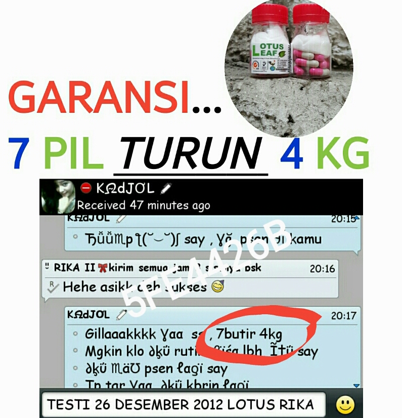 LotusLeafUsa PELANGSING PALING AMPUH AMAN DAN CEPAT OBAT KURUS PALING ...