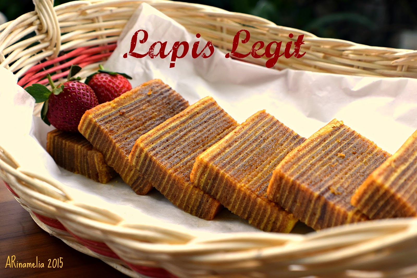 Rina's Home Cooking: Lapis legit Klasik Pontianak