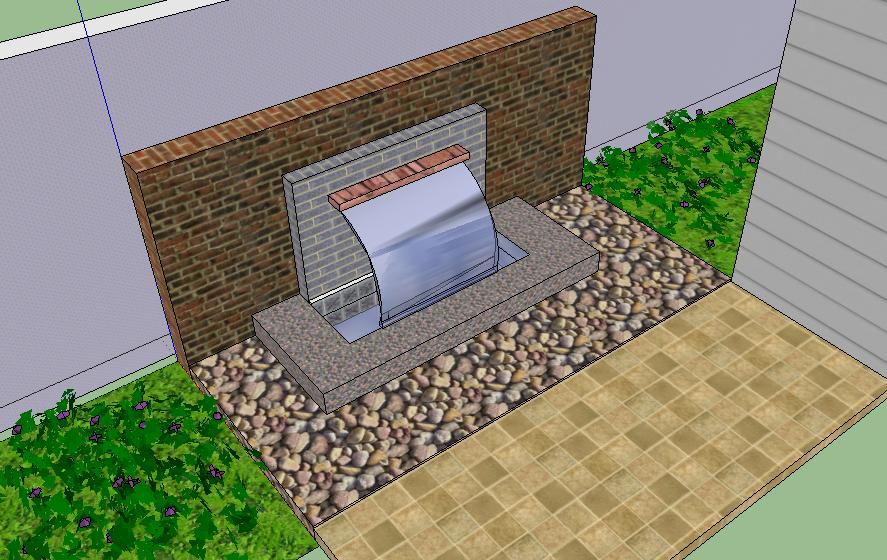 Architectural Design: conception ideas of water body