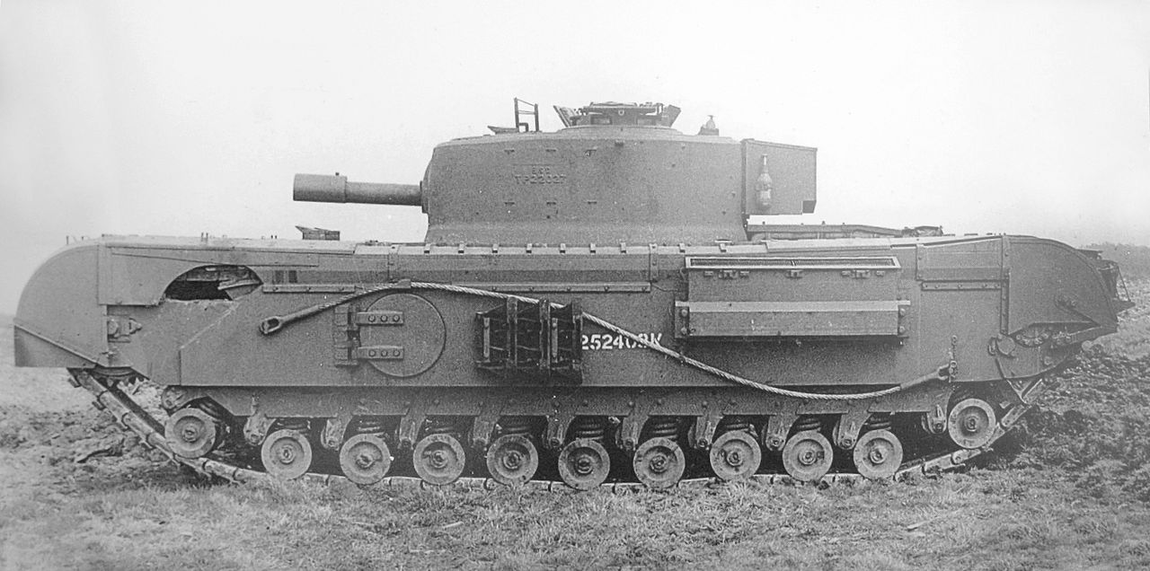 Panzerserra Bunker- Military Scale Models in 1/35 scale: Churchill Mk ...