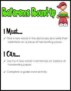 Serenade to Second Grade: Literacy Work Stations / Centers FREEBIE