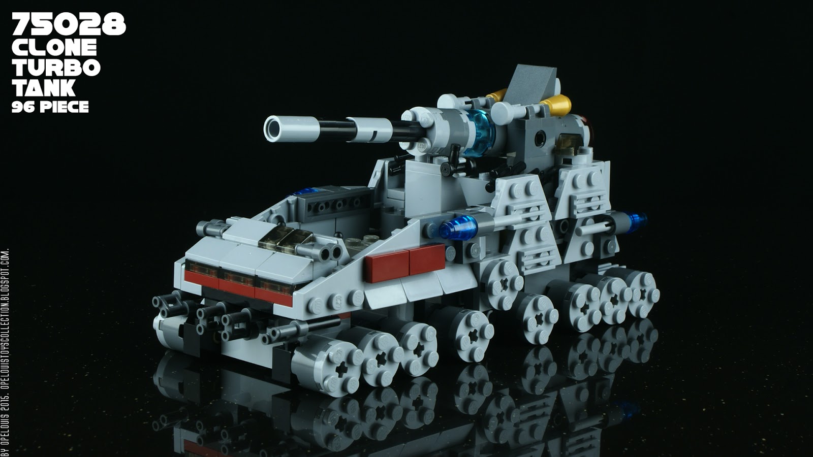 Opelouis's Toys Collection: (LEGO MOC) Republic Reek-class Turbo Tank ...