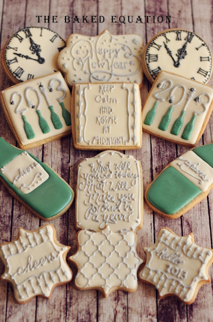 11 FANTASTIC New Year's Eve Cookies