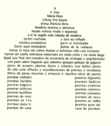 Realidad y márgenes: Cinco poemas, cinco formas