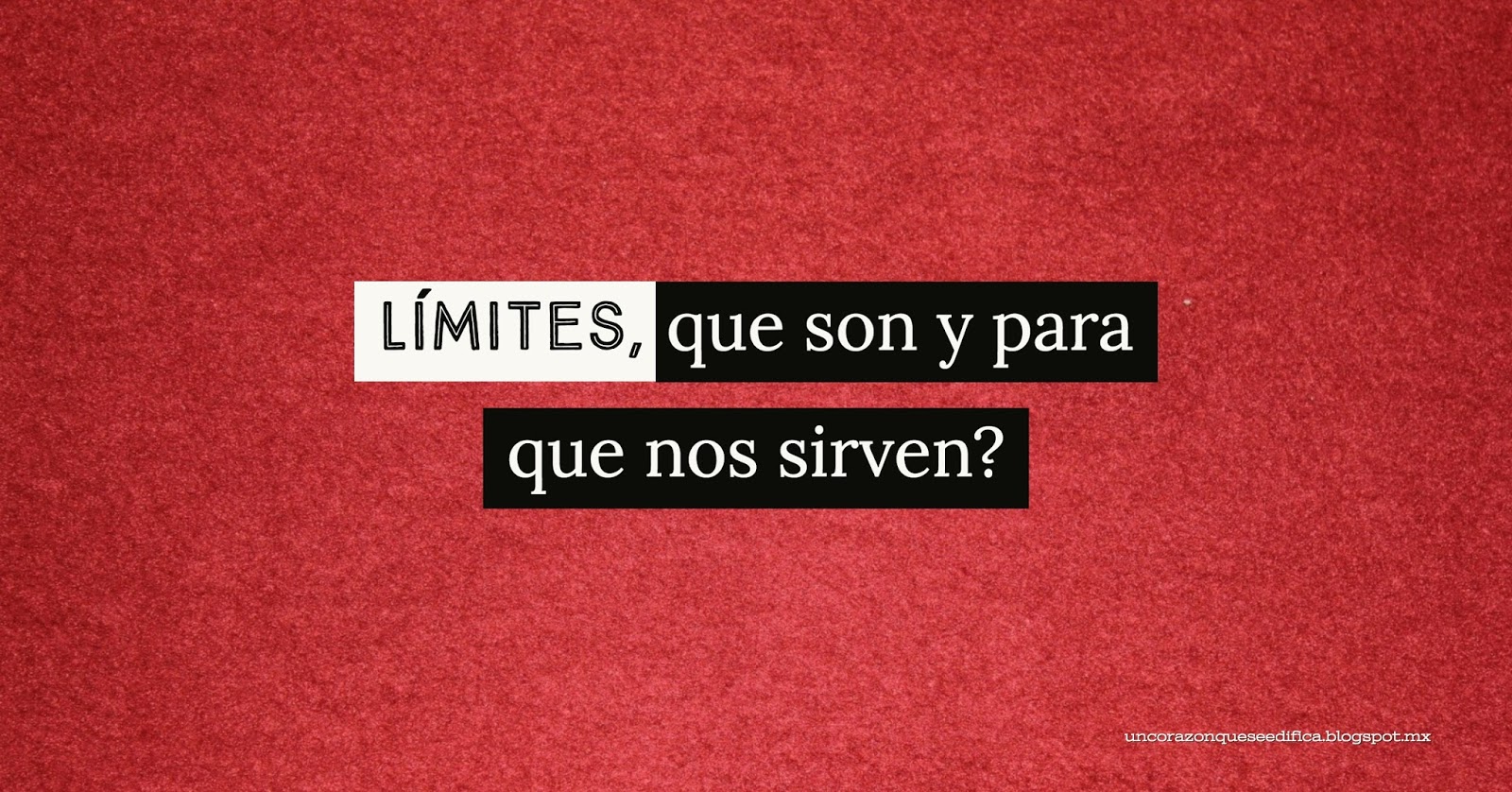 Limites, que son y para nos sirven? | 1a PARTE