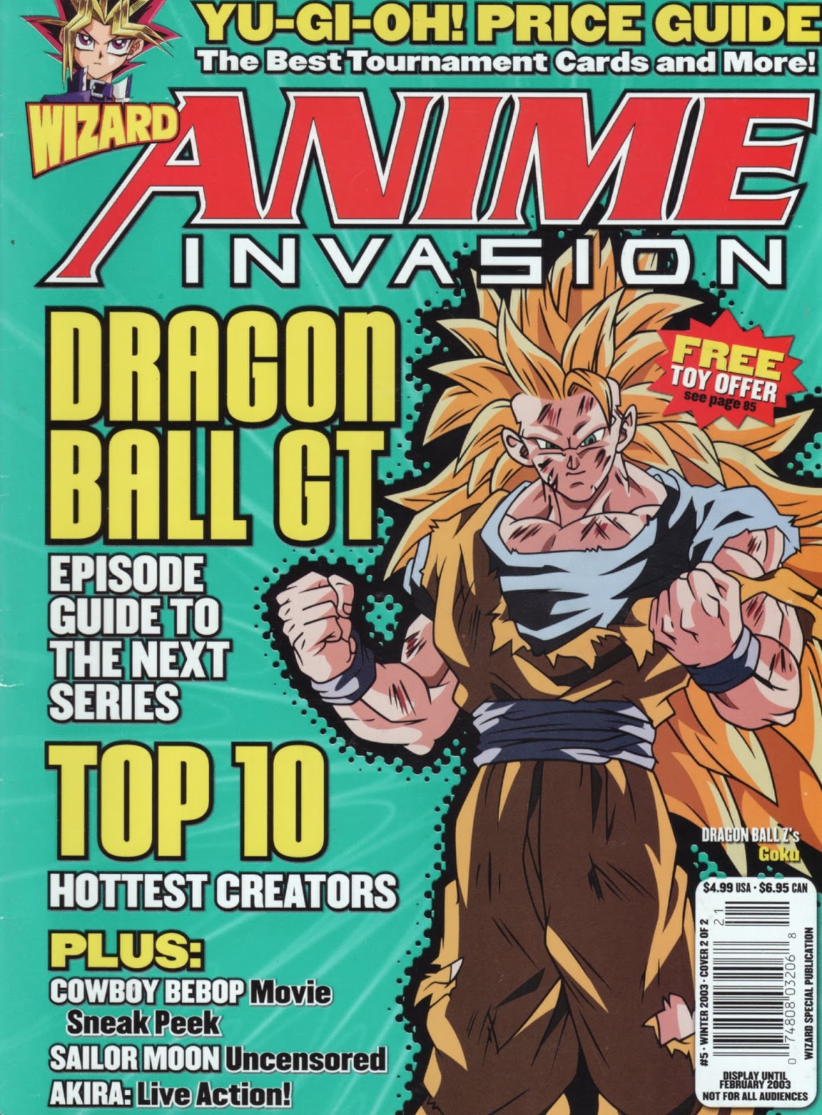 Anime Wasteland: Magazine Monday: Anime Invasion #5 (Winter 2003)