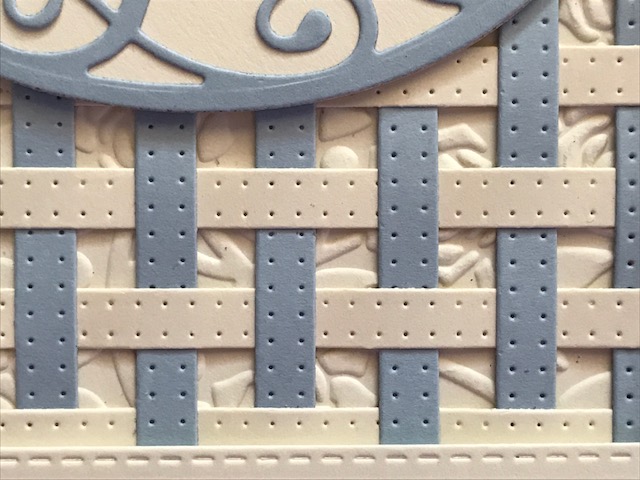 Inky Finger Zone: Open Weave using the Intermediate Weaving Die