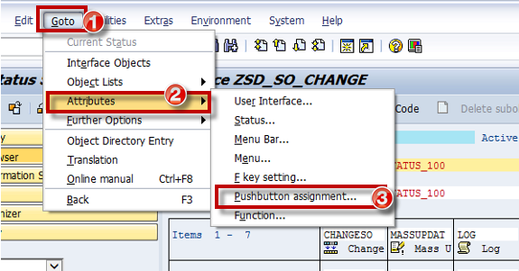 SAP ABAP Enable or Disable / Hide Function Keys on the application tool bar and menu painter ...
