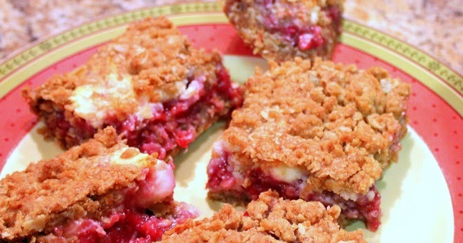52 Ways to Cook: Raspberry Cream Cheese Bars - Church PotLuck Dessert