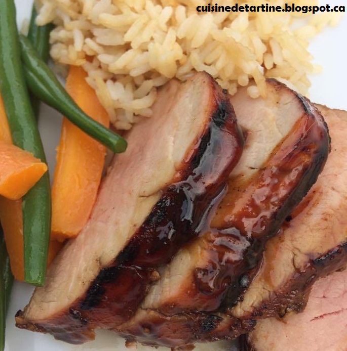 Filet de porc laqué à la chinoise