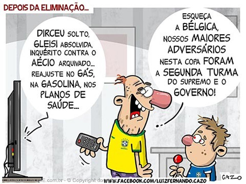 AS 3 MELHORES CHARGES DO DIA, VEJA AQUI: