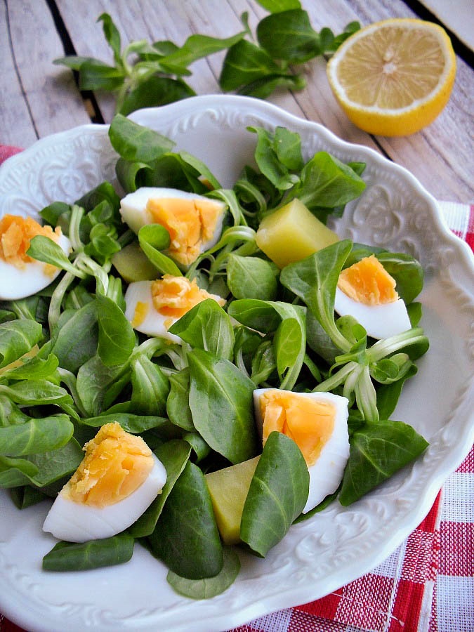 Gaga u kujni: Salata od matovilca, krompira i jaja