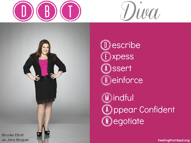 DBT Diva: DEAR MAN Skills - Healing From Borderline Personality Disorder