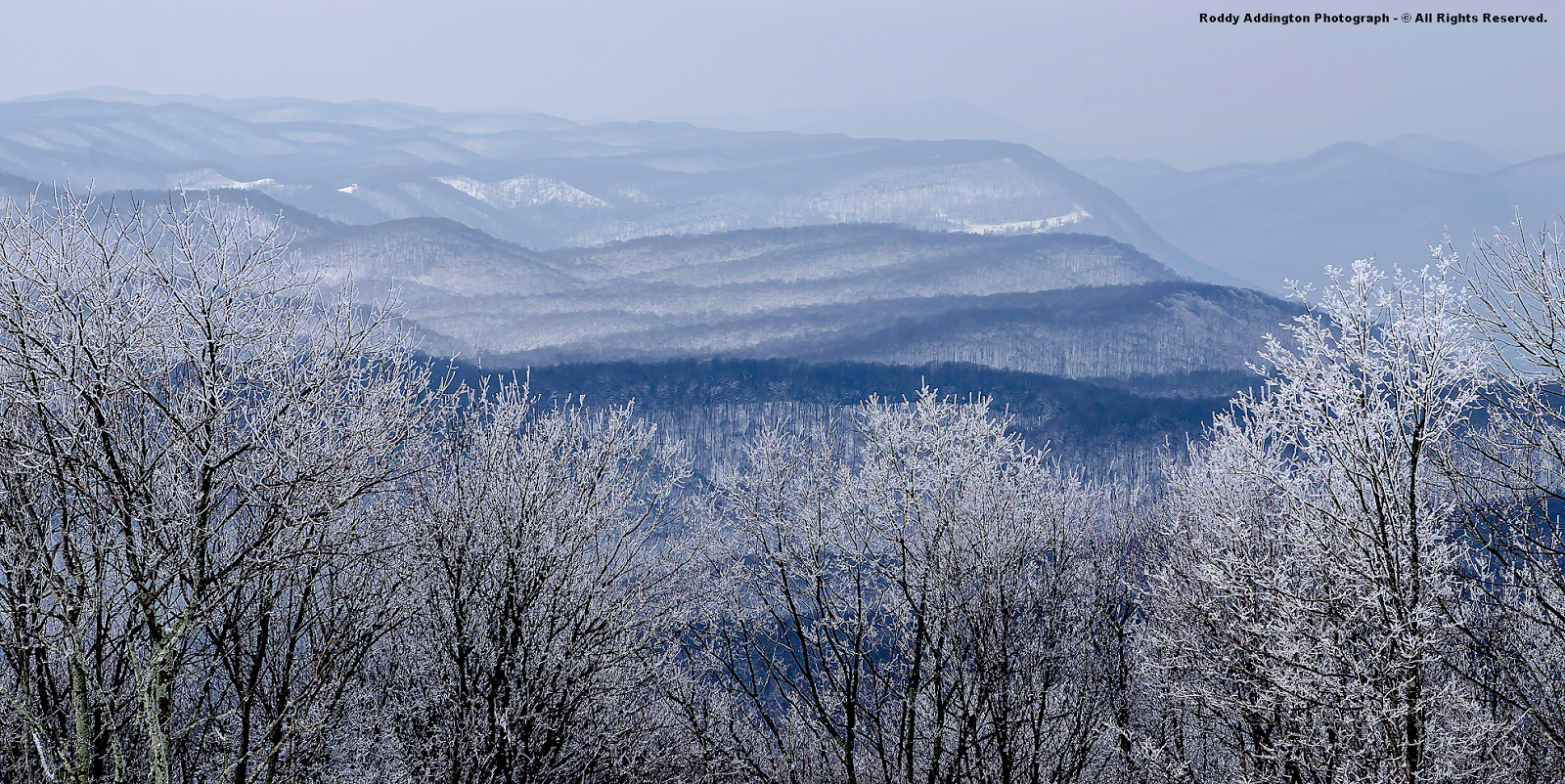 The High Knob Landform: Winter Storm Buries The High Knob Landform