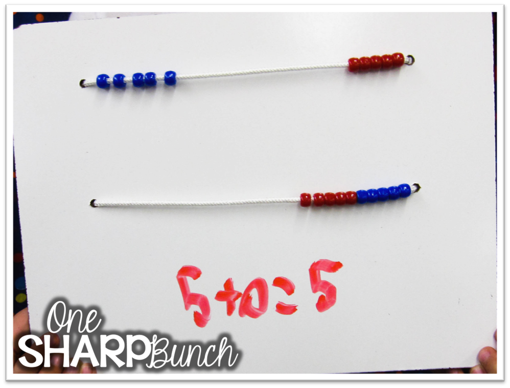 Rekenrek Freebie & Number Talks - One Sharp Bunch