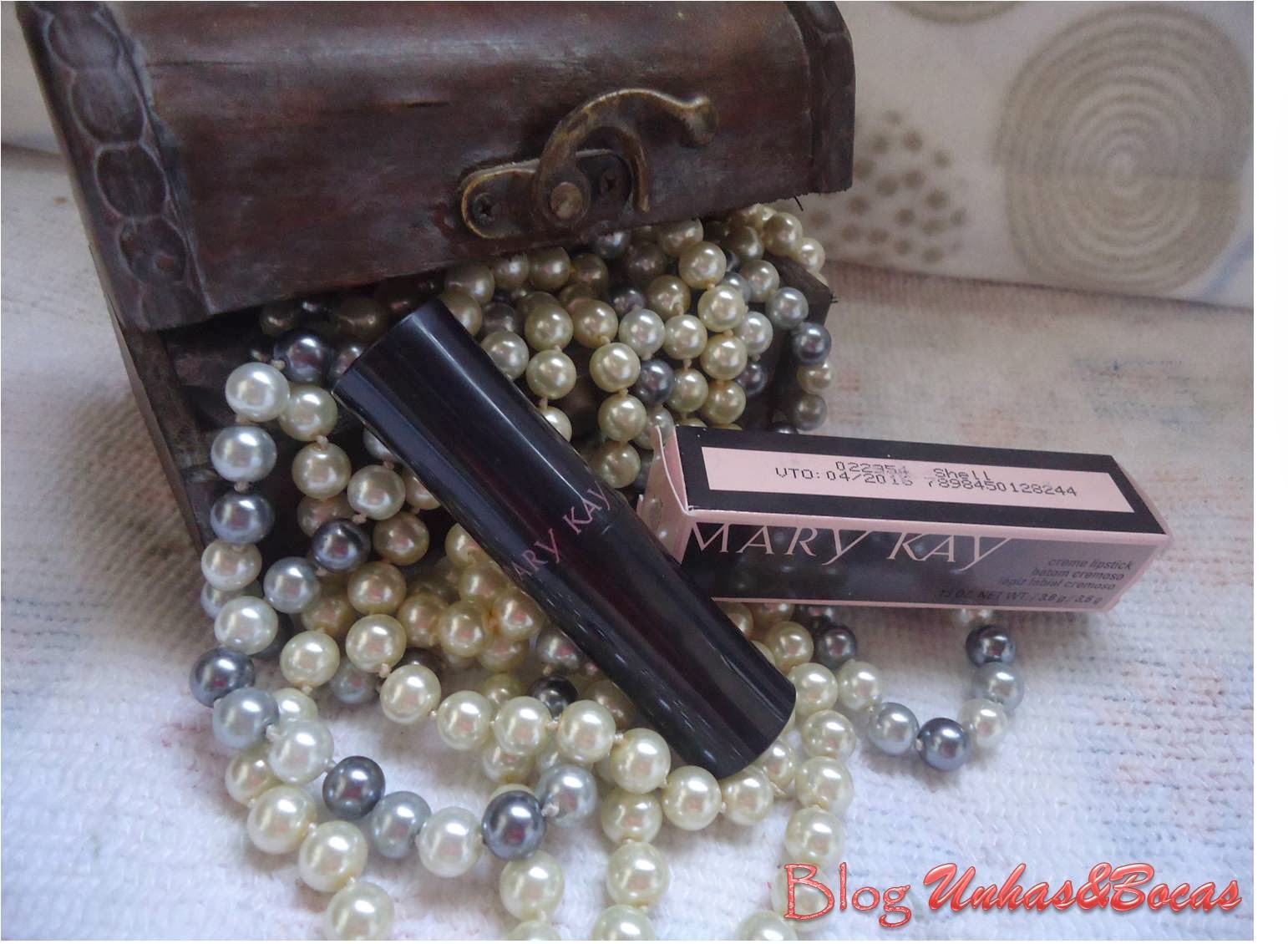 Unhas&Bocas: Batom Mary Kay - Shell