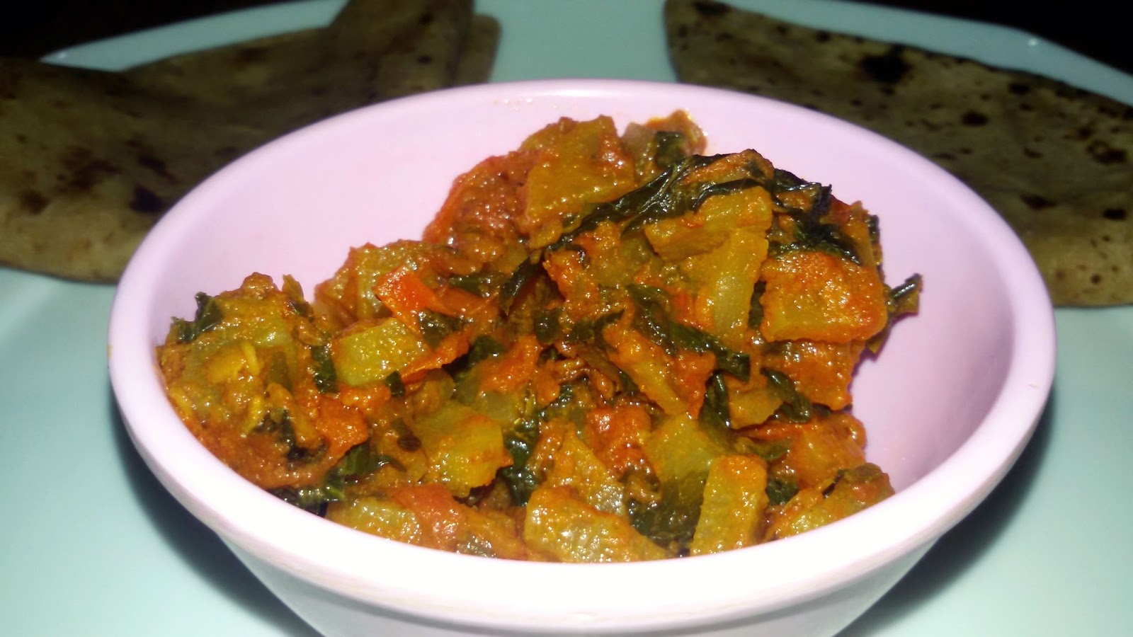 The Hoggerz: Saucy, Braised Red Radish And Greens