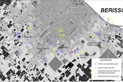 CONAPLA: Mapa territorial de zonas alcanzadas por El Conventillo Galpón ...