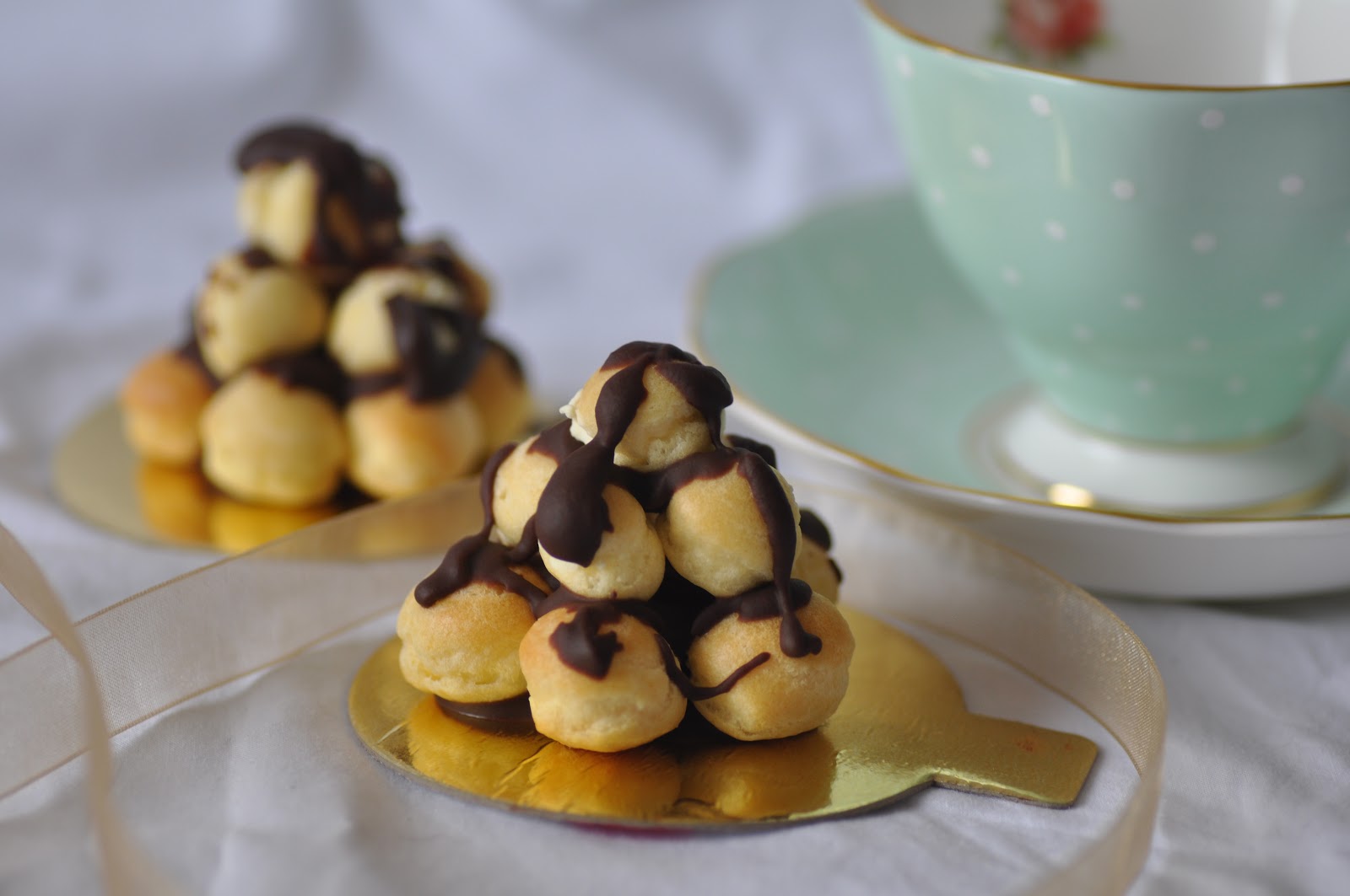 Sweet Pea Creations: Mini Profiterole Tower