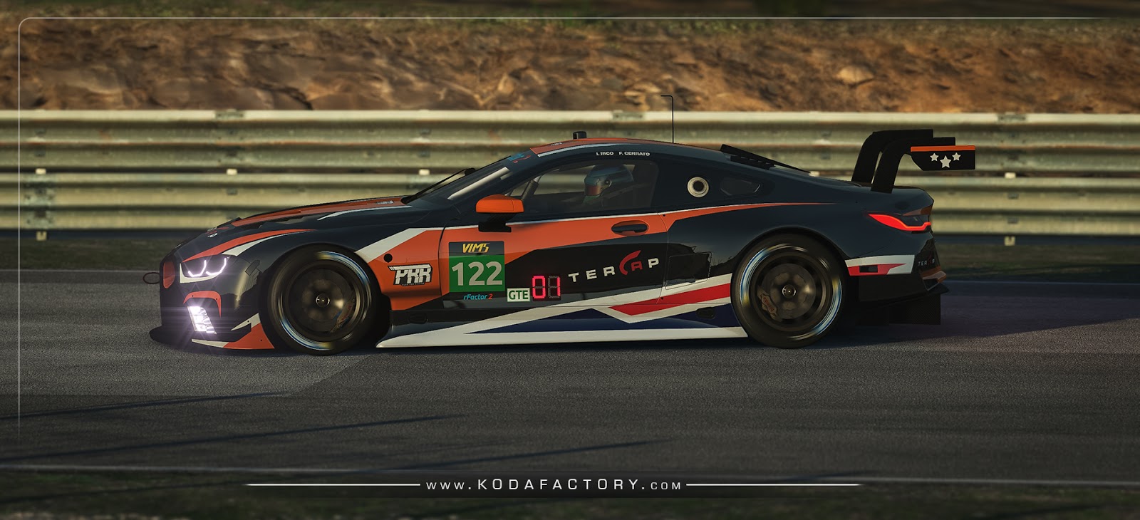 Koda Factory: Push Rod Racing BMW M8 GTE | rFactor 2