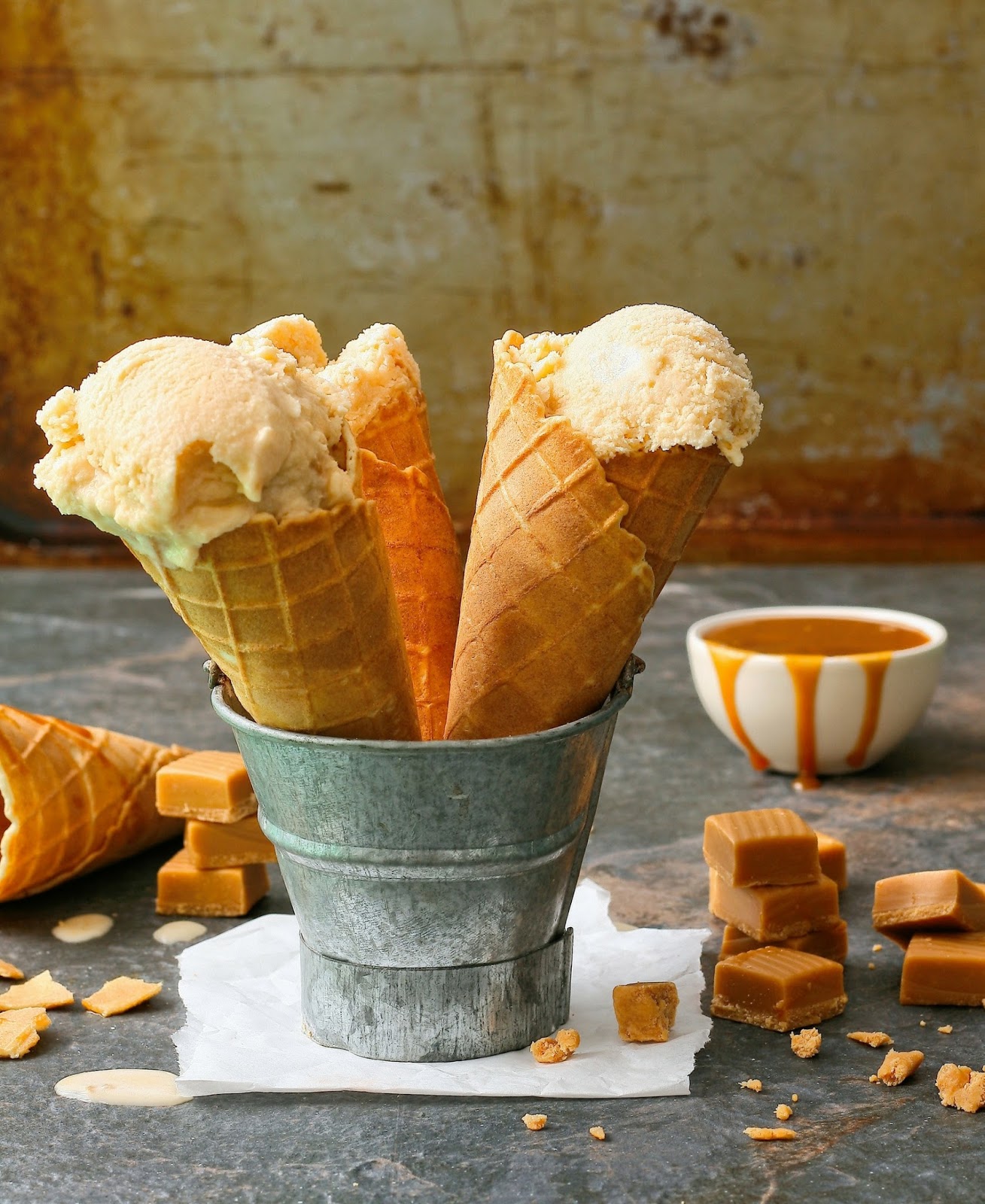 Cupcakes & Couscous: Salted Caramel Toffee Chunk Ice Cream