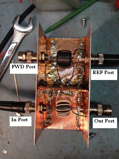 K6JCA: Building an HF Directional Coupler